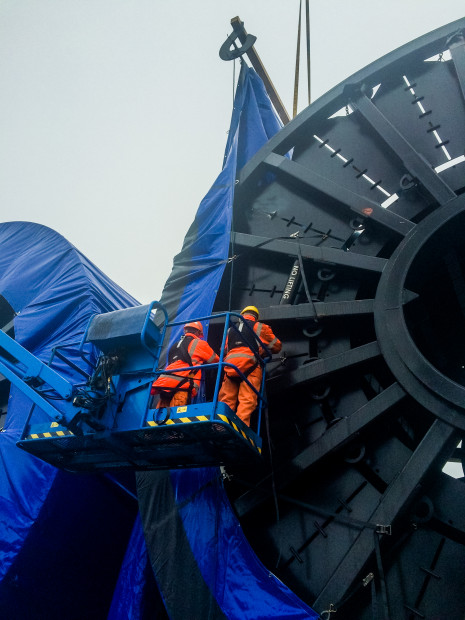 Umbilical Cable Reel Covers